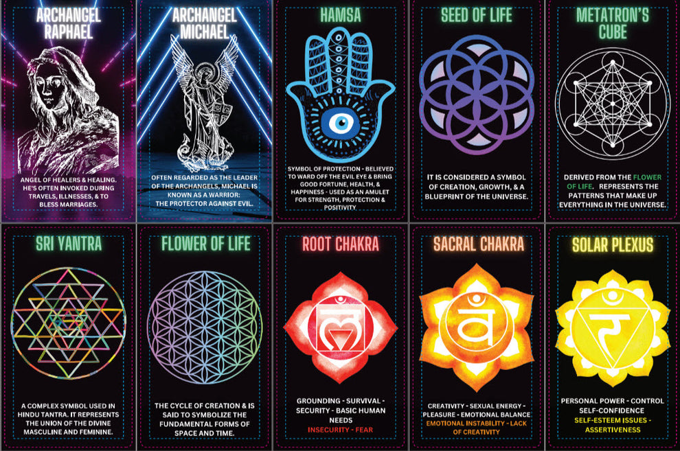 Neon Awakening Volume II (101 cards) Tarot/Oracle Deck – Spiritual ...